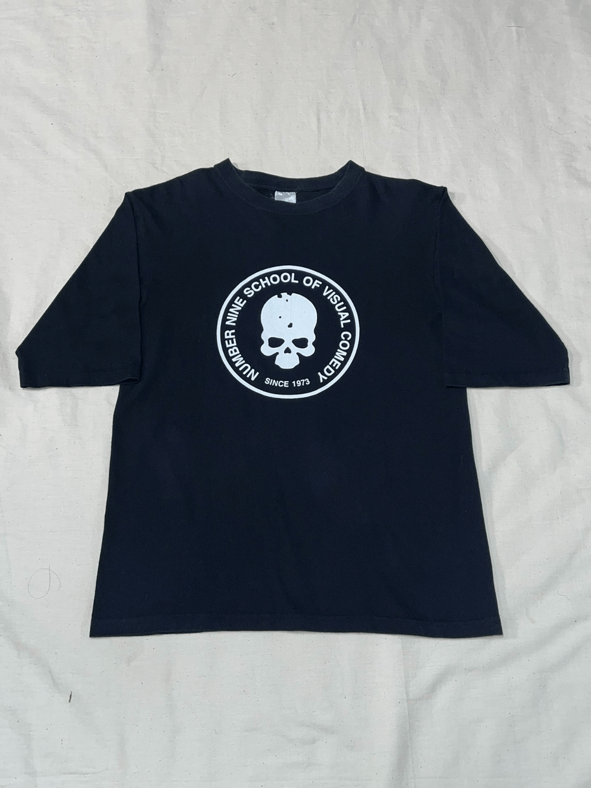 Number (N)ine Sz 2 NUmber Nine 01SS Skull Bullet Hole Tee | Grailed