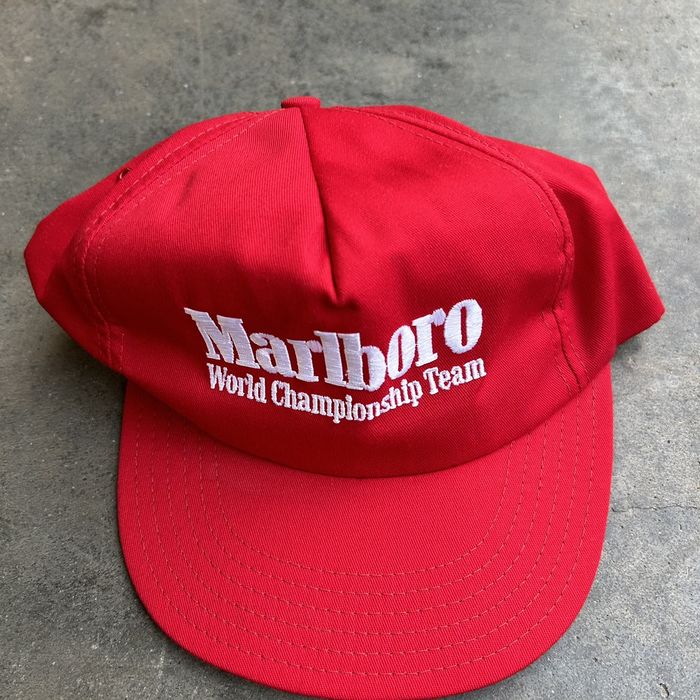 Vintage vintage 90s Marlboro world championship racing snapback | Grailed