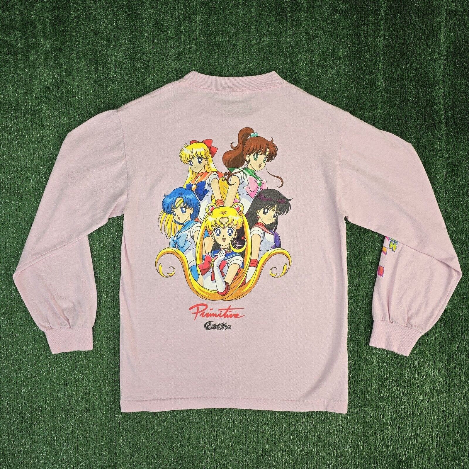 Primitive Primitive X Sailor Moon Shirt Size Small Long Sleeve anime ...