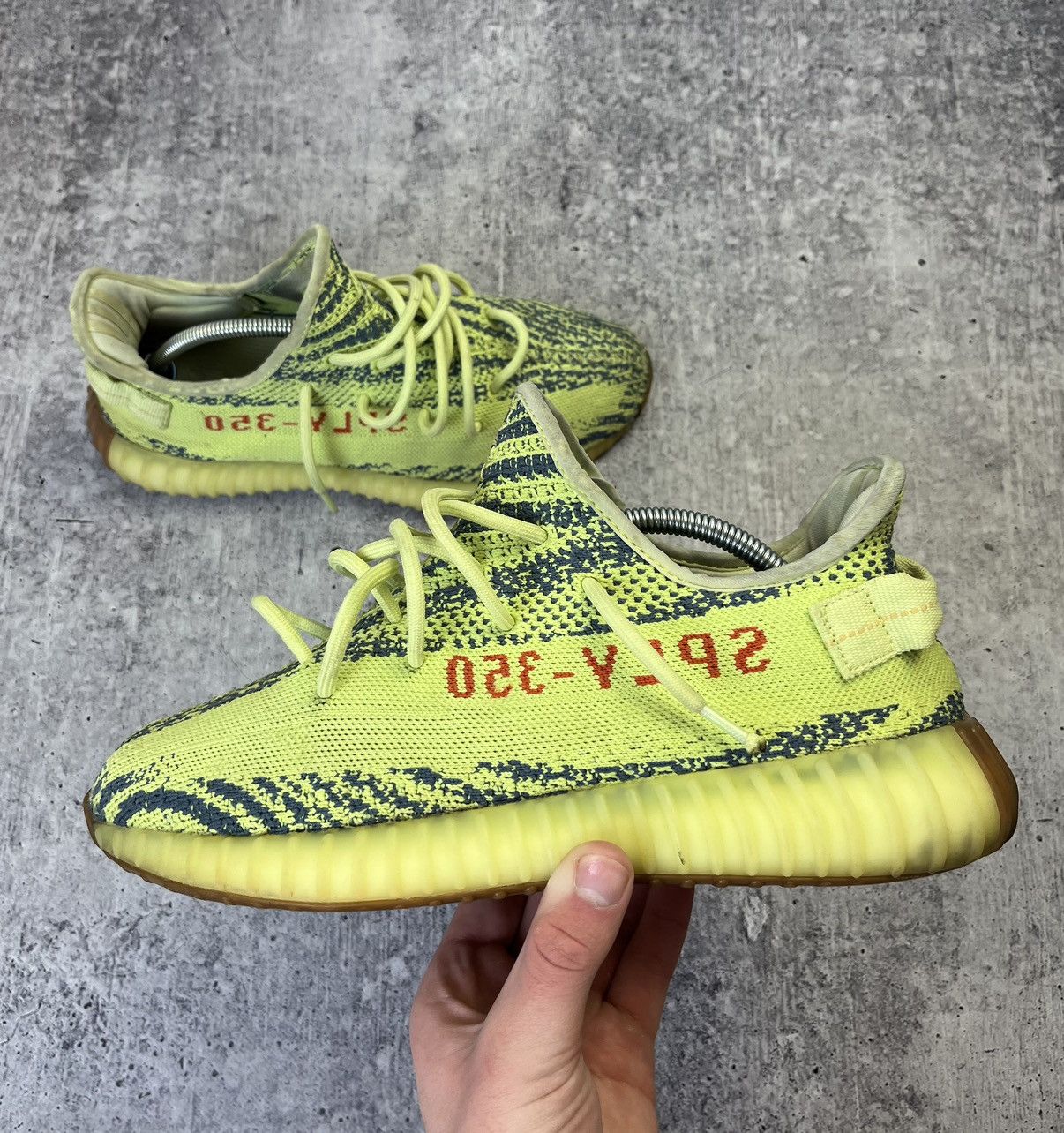 Adidas ADIDAS YEEZY BOOST 350 V2 'SEMI FROZEN YELLOW' B37572 | Grailed
