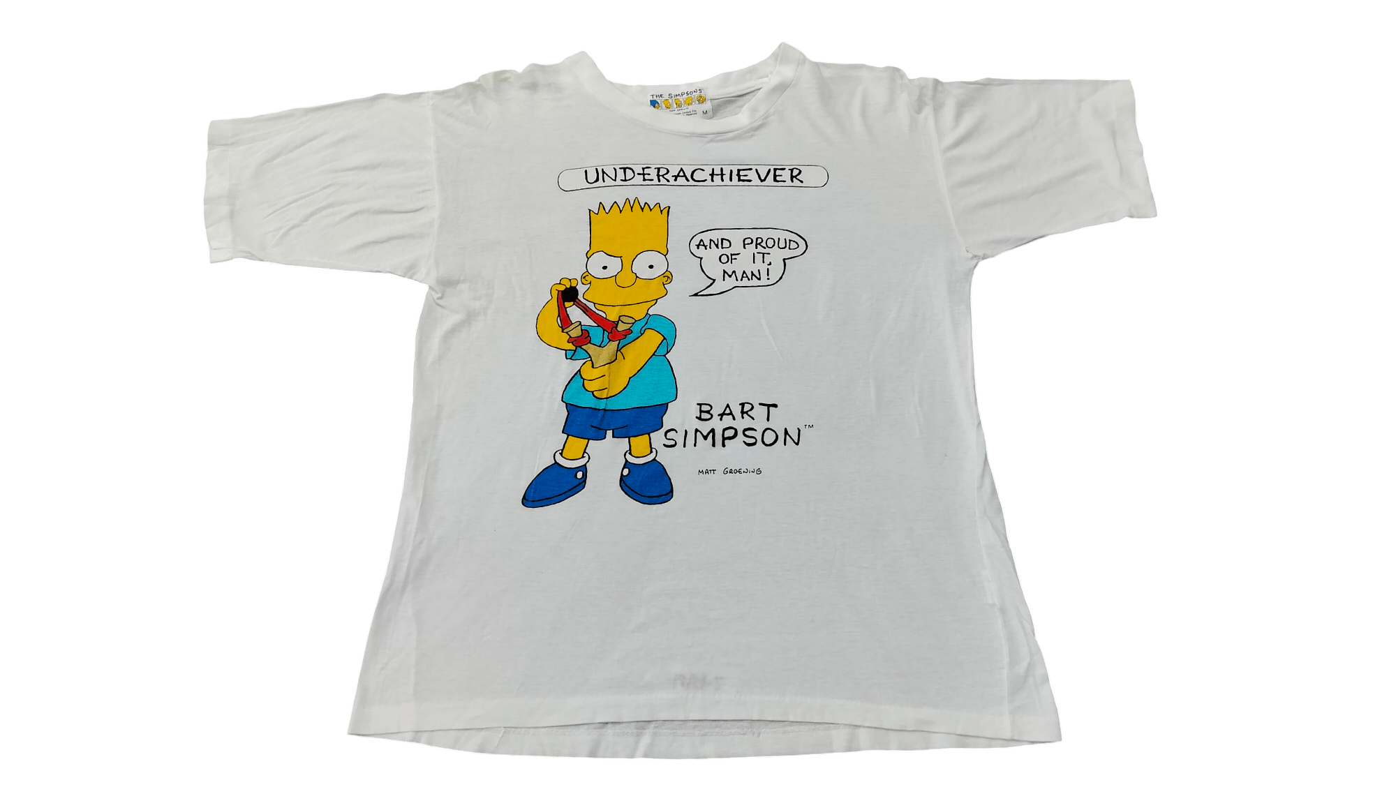 Movie × The Simpsons × Vintage Vintage 90s Cartoon Bart Simpson The ...
