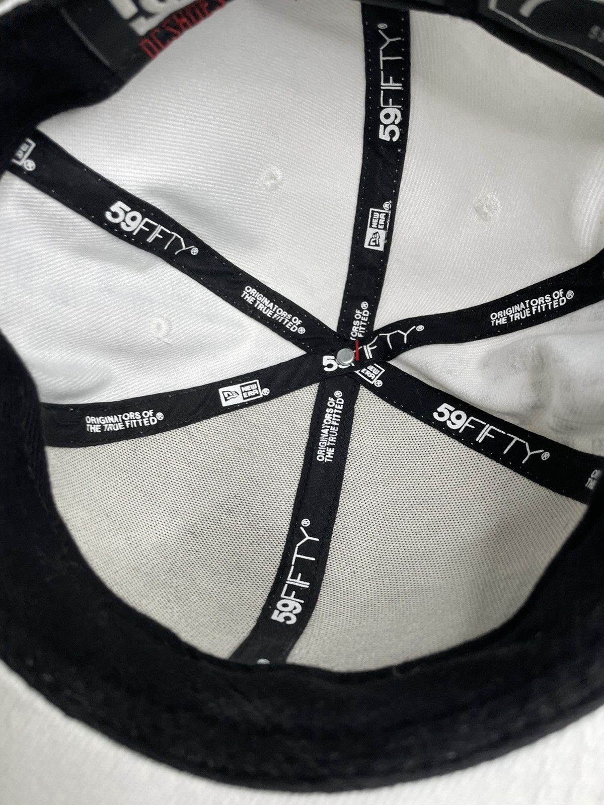 Vintage Y2K DC Shoe Co Fitted Hat 7” Skateboarding | Grailed