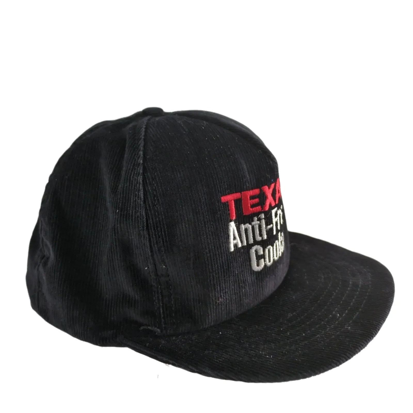 Vintage Texaco Anti-Freeze Coolant Black Corduroy Baseball Cap | Grailed