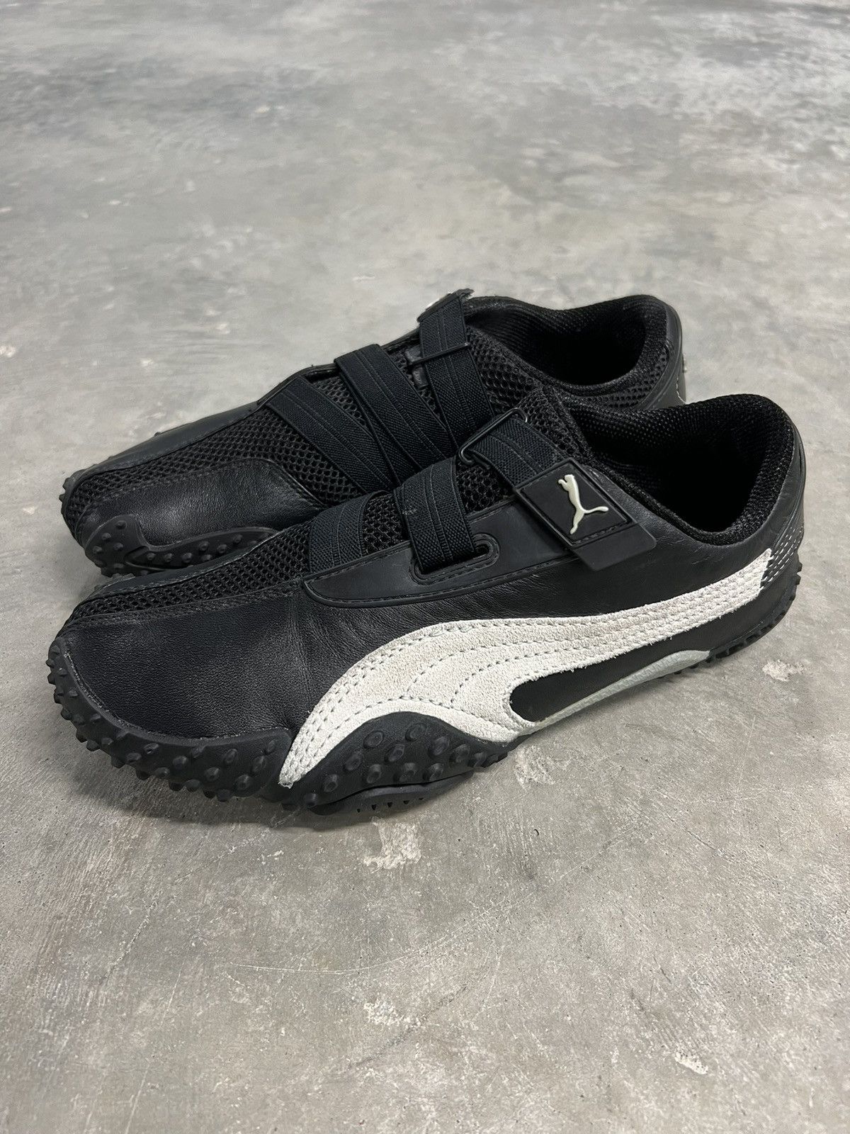 Vintage 2000s Vintage Puma Mostro 2 Black Shoes | Grailed