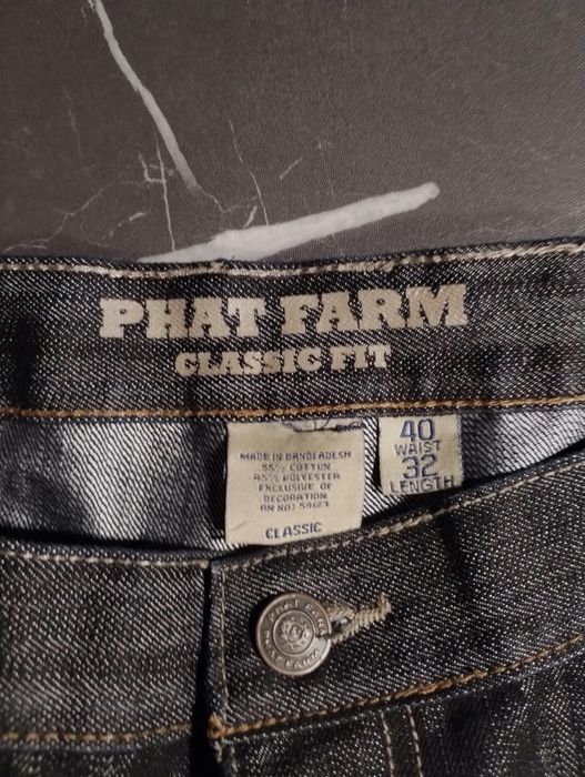 Phat Farm Phat Farm Baggy black jeans y2k skate style | Grailed