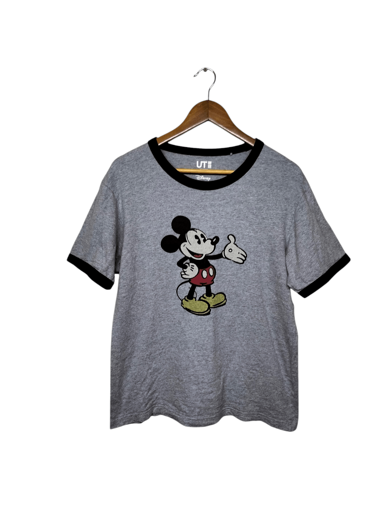 Disney × Mickey Mouse × Uniqlo Mickey mouse x Uniqlo ringer shirt | Grailed