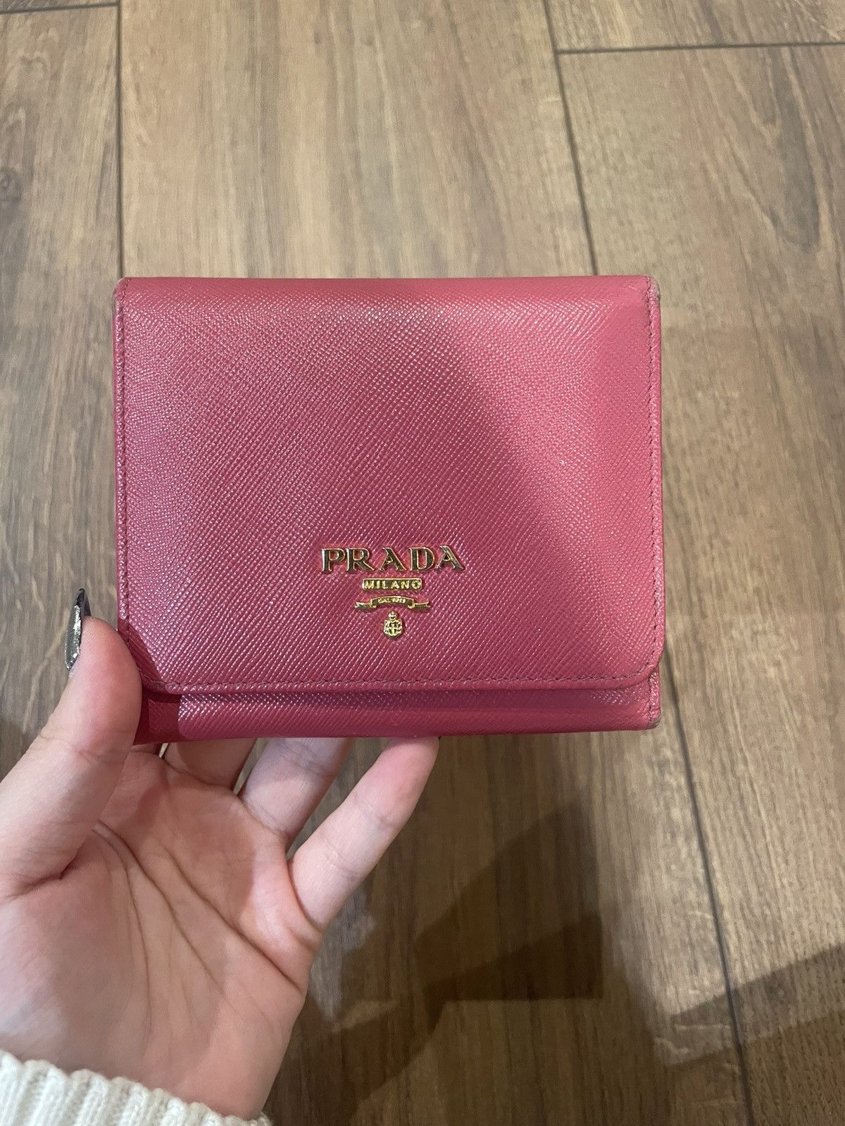 Prada Prada Pink Wallet | Grailed