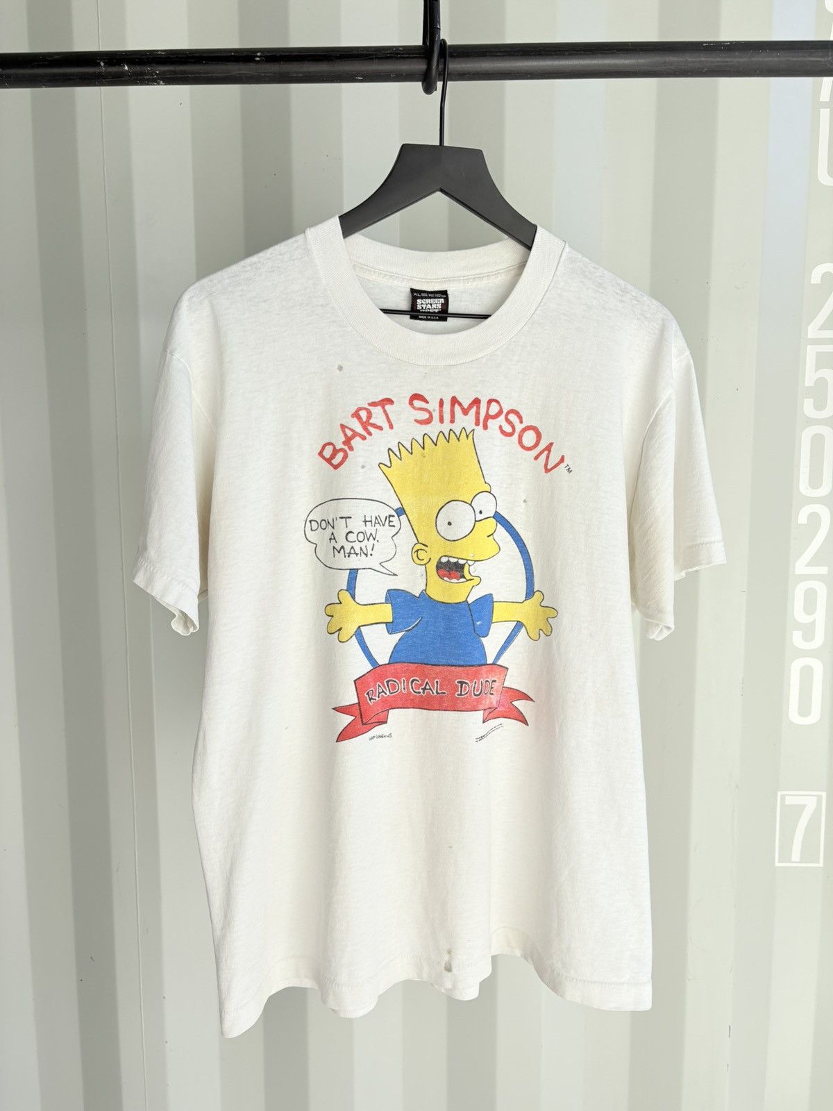Vintage Bart Simpson Don’t Have a Cow Shirt Sun Faded Distress | Grailed
