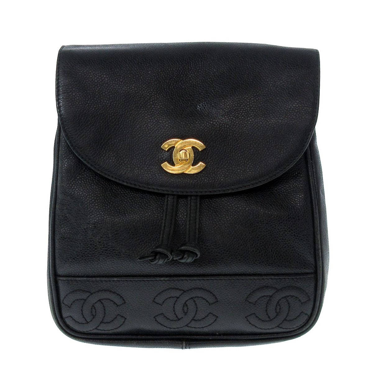 Chanel Chanel Triple coco backpack | Grailed