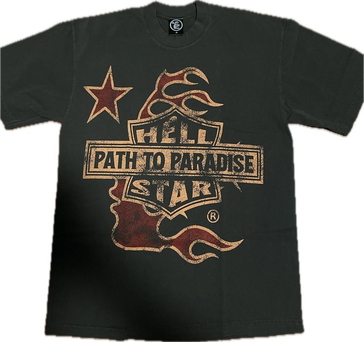 HELLSTAR Hellstar Biker Tour T-Shirt | Grailed