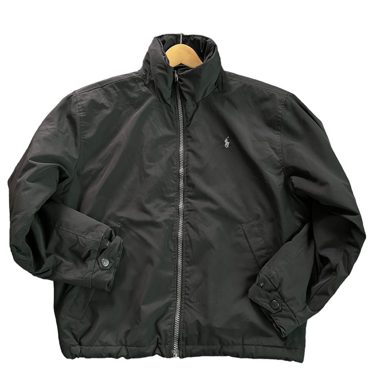 Polo Ralph Lauren Vintage Polo RL Harrington Jacket Black Colour | Grailed
