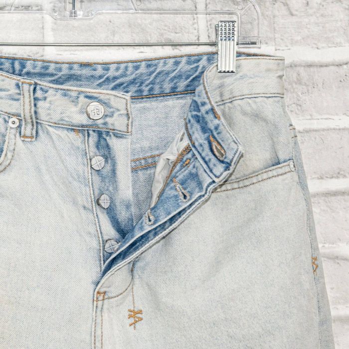 Ksubi Ksubi Bullet Elite Blue Slim Straight Denim Jeans Bleached | Grailed