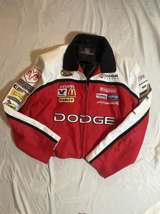 NASCAR Y2K Dodge Ram Nascar Moto Jacket | Grailed