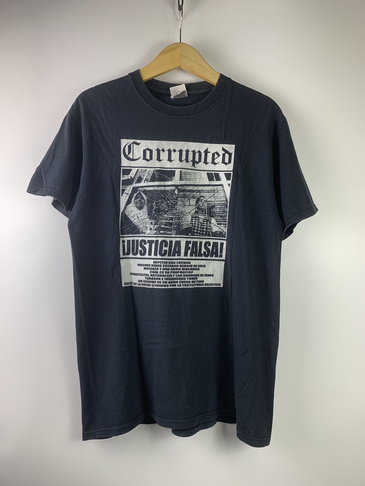 Band Tees × Vintage corrupted band | Grailed