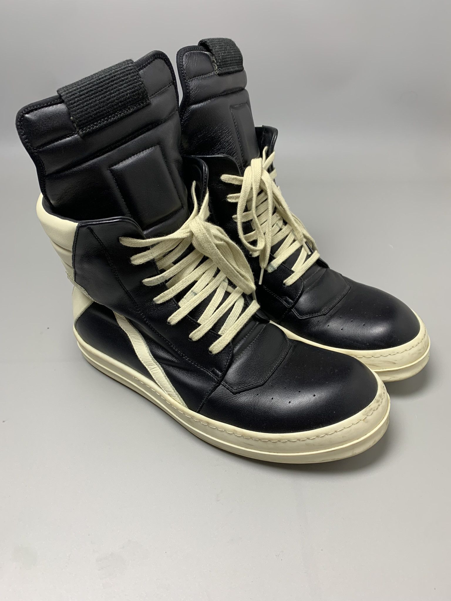 Rick Owens × Rick Owens Drkshdw FINAL DROP RICK OWENS GEOBASKETS | Grailed