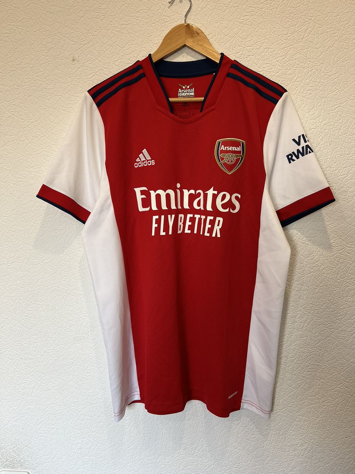 Adidas × Soccer Jersey Adidas Arsenal 2021/2022 Home Kit Soccer Jersey ...