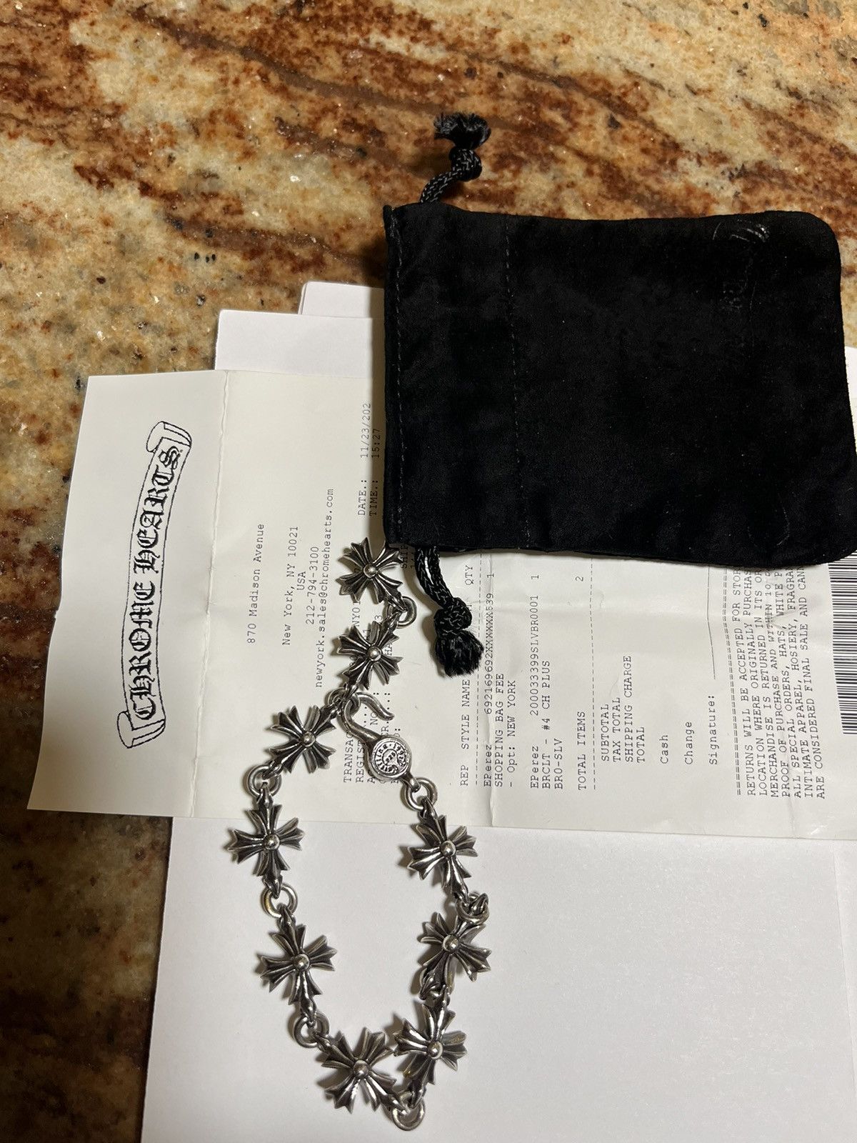 Chrome Hearts Chrome Hearts CH Plus Bracelet | Grailed