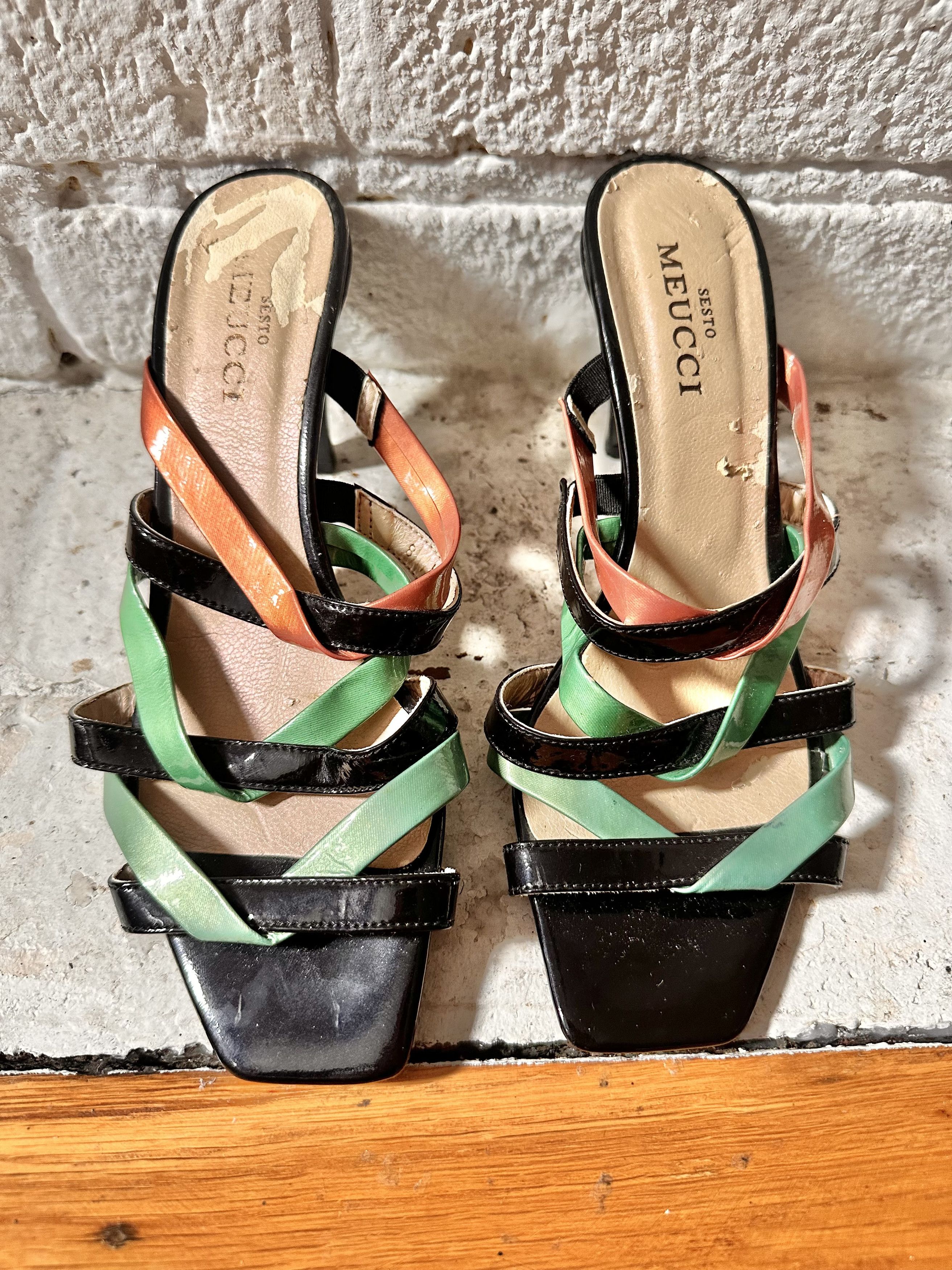 Vintage Vintage Sesto Meucci Black Patent Leather Heels - 8 US | Grailed