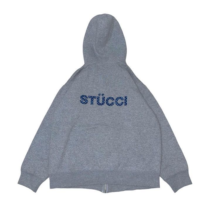 Vintage Vintage Stussy Stucci Monogram Hoodie | Grailed