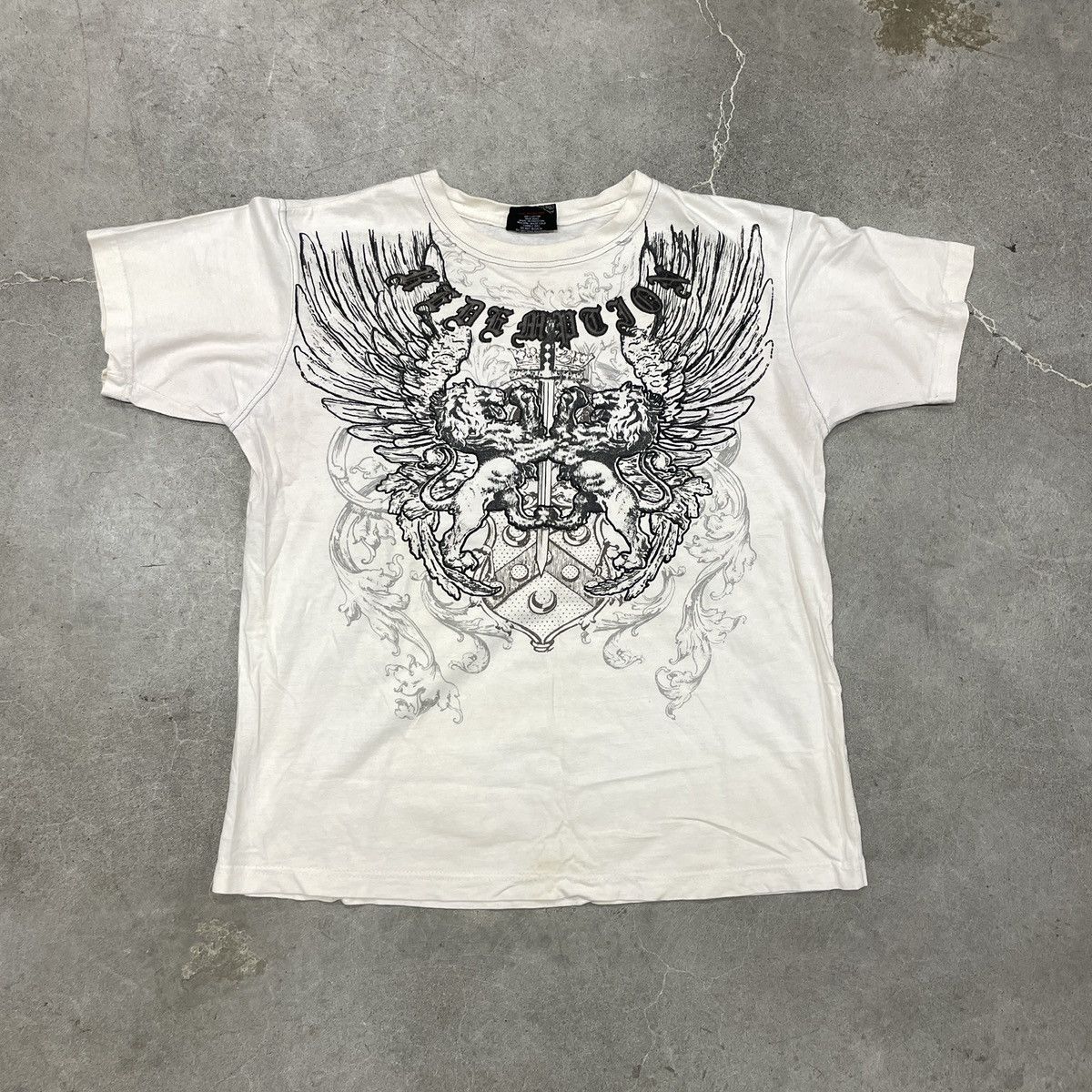 Streetwear × Vintage Vintage y2k 2000s affliction old English wings ...