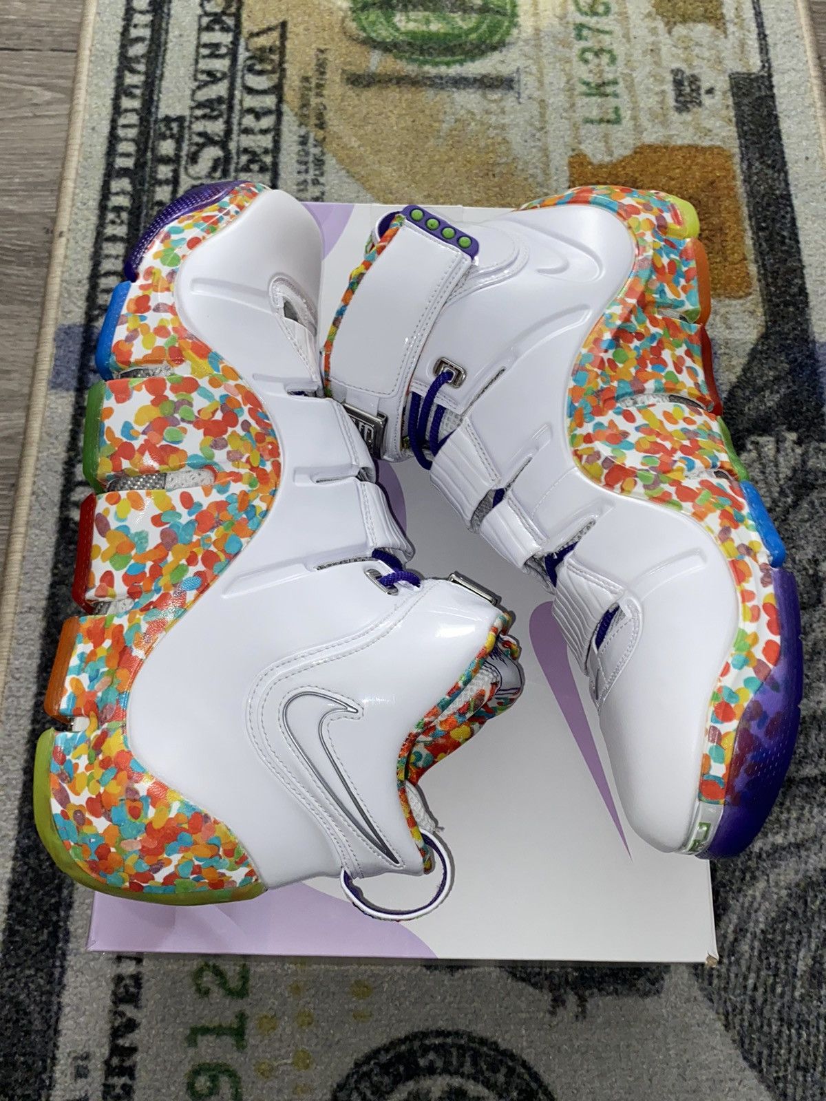Nike Nike Lebron 4 Fruity Pebbles (2024) | Grailed