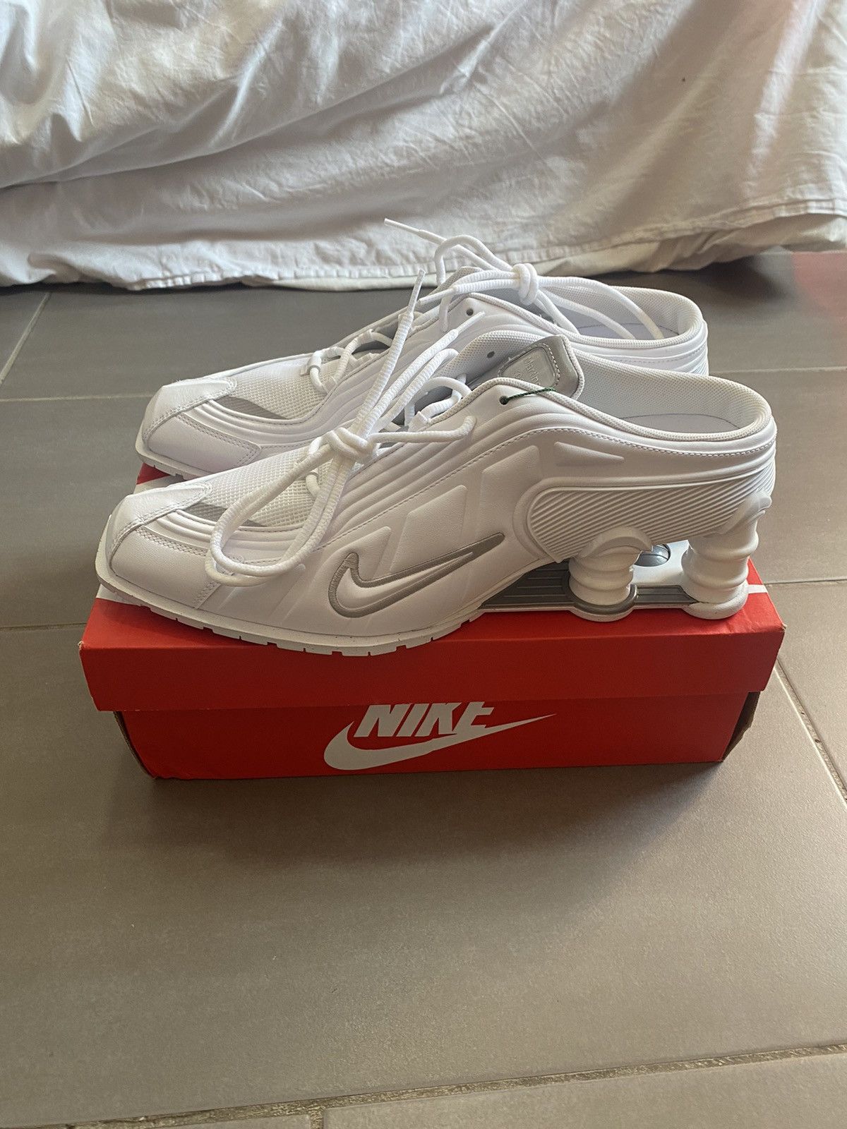 Martine Rose × Nike nike shox mr4 | Grailed