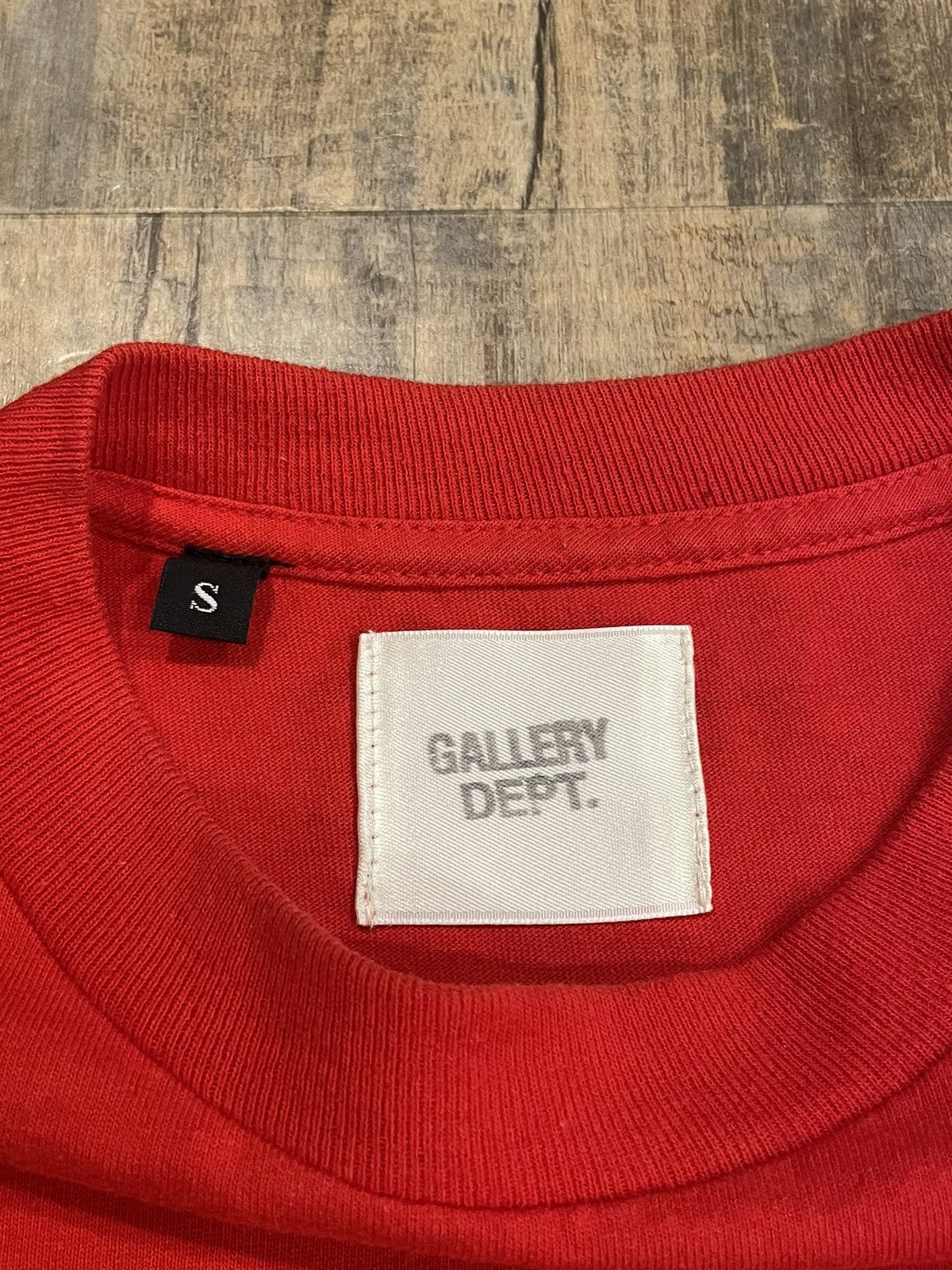 Gallery Dept. RARE Gallery Dept French Collector Souvenir Logo Red L/S ...