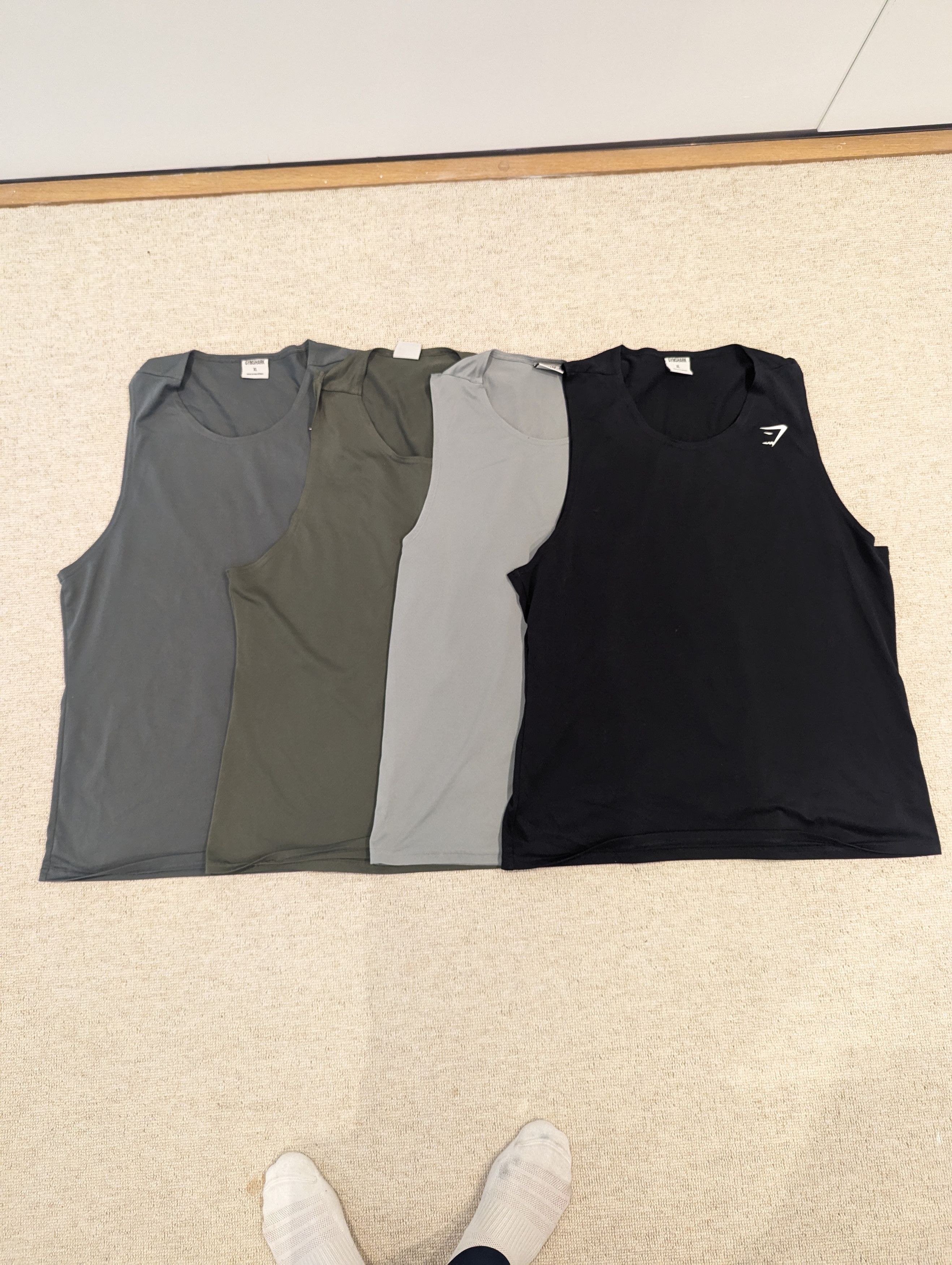 Gymshark 4 x Gymshark Tanks | Grailed