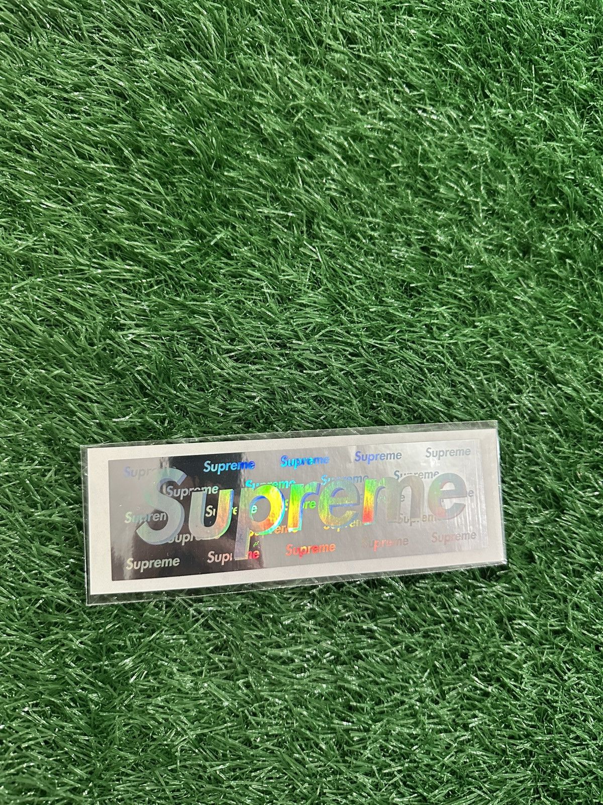 Streetwear × Supreme × Vintage Supreme Holographic Boxlogo Sticker ...
