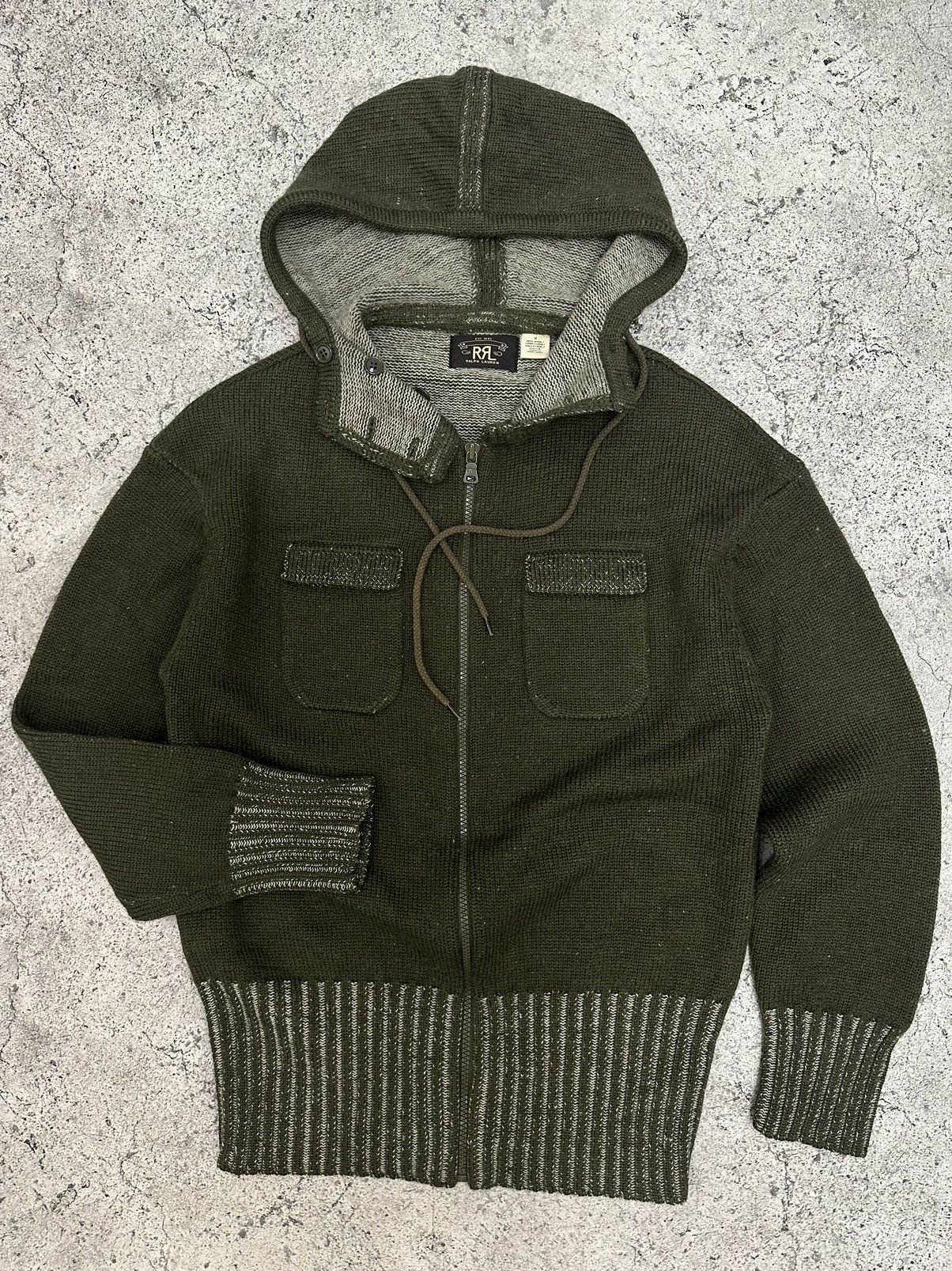 RRL Ralph Lauren RRL DOUBLE RALPH LAUREN MASK SWEATER | Grailed