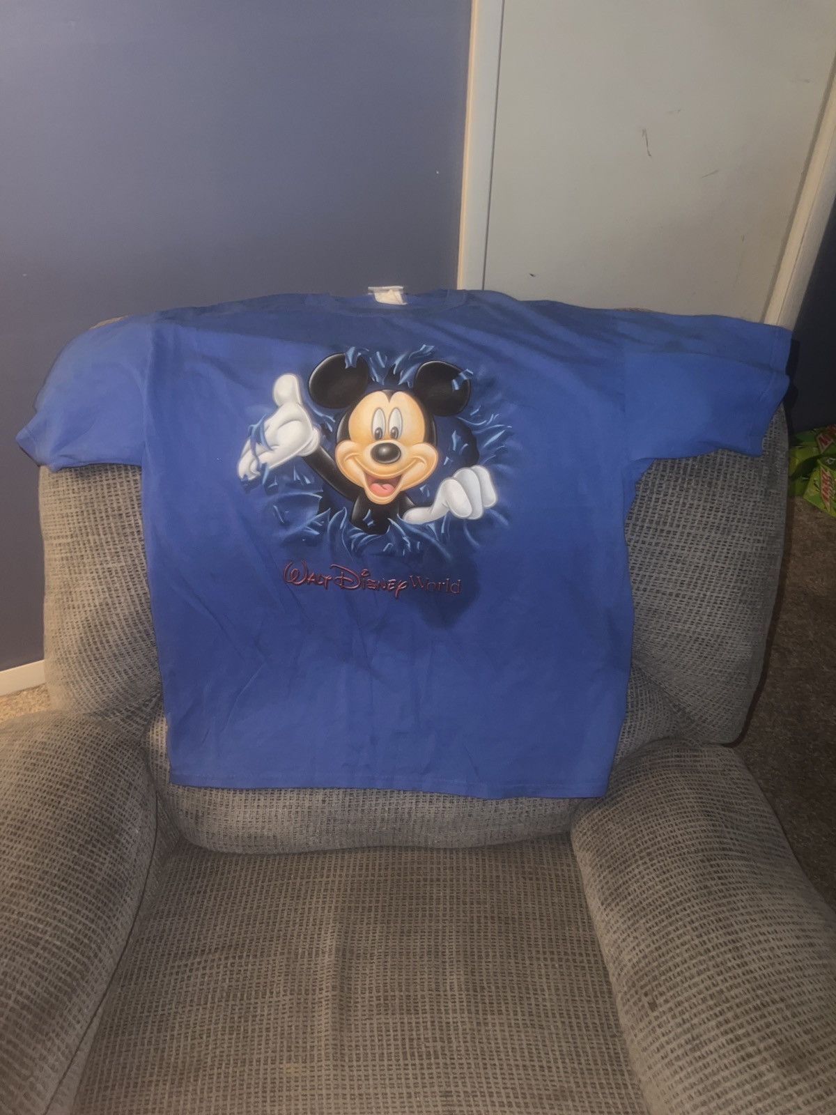Mickey Mouse Walt Disney World Mickey Mouse Back-Sided Tee | Grailed