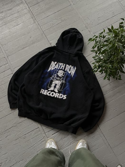 Vintage Vintage Death Row Records Hooded Sweatshirt | Grailed