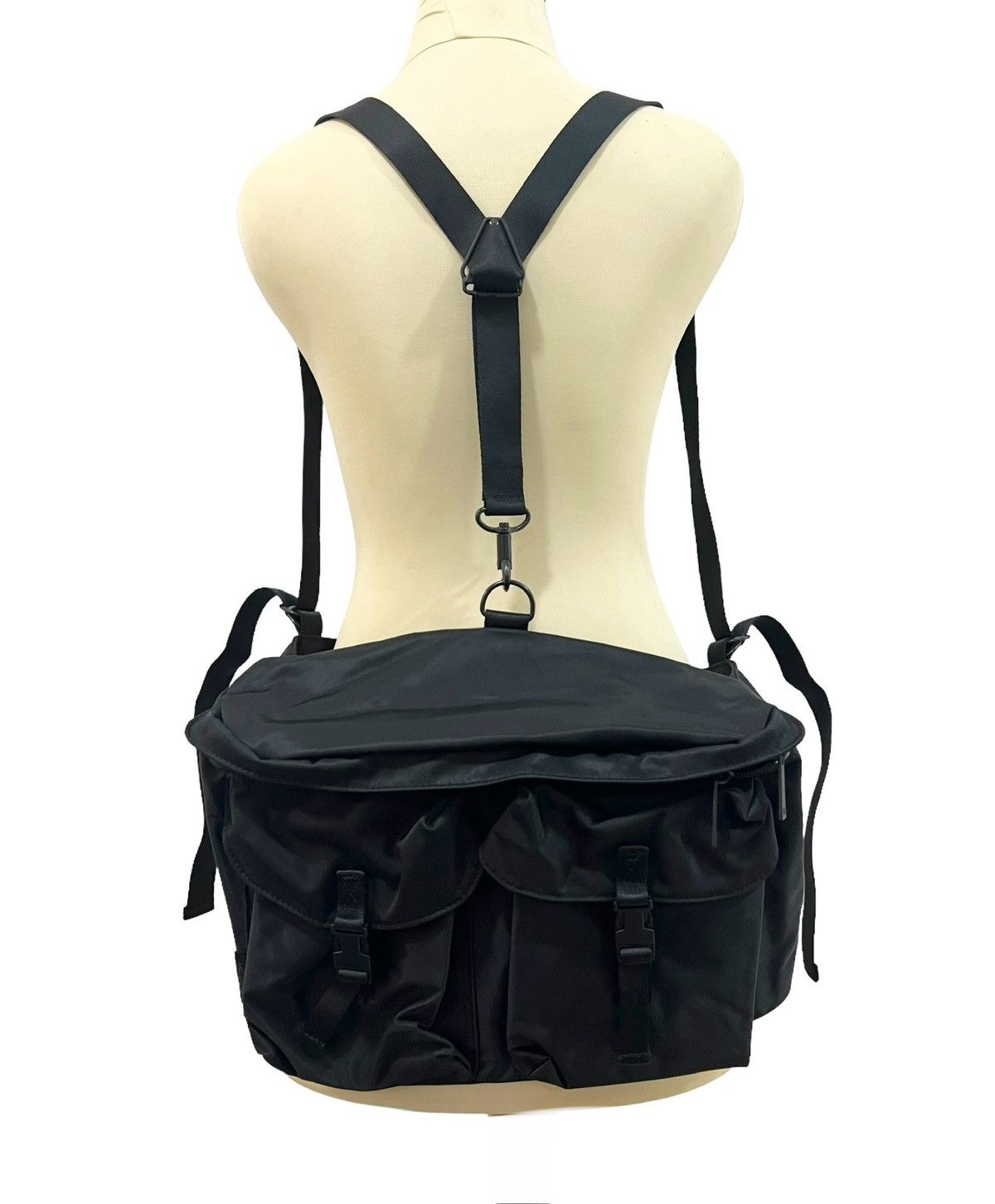 Yohji Yamamoto Rare Ysaccs Yohji Yamamoto Parachute Tactical Bag Chest ...
