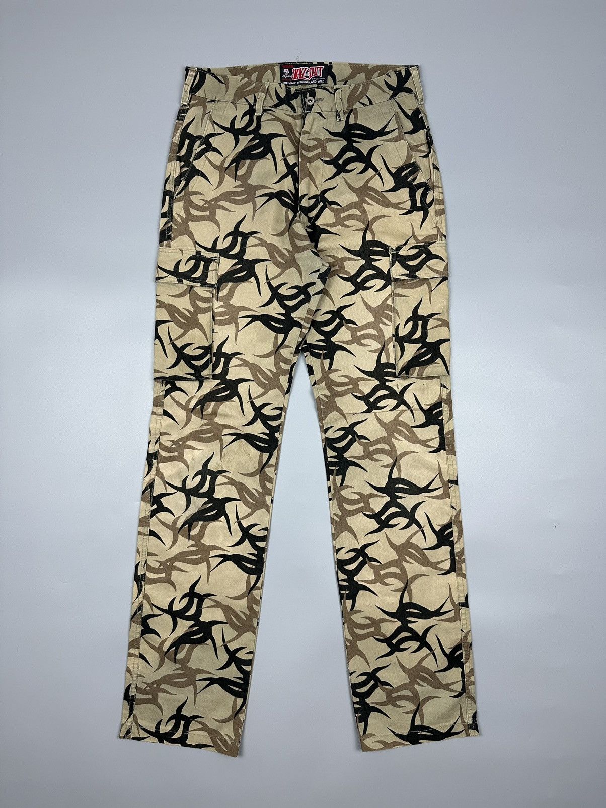 Japanese Brand × Seditionaries 🔥RARE🔥 SKULL SHIT TRIBAL CAMO INSPIRED ...