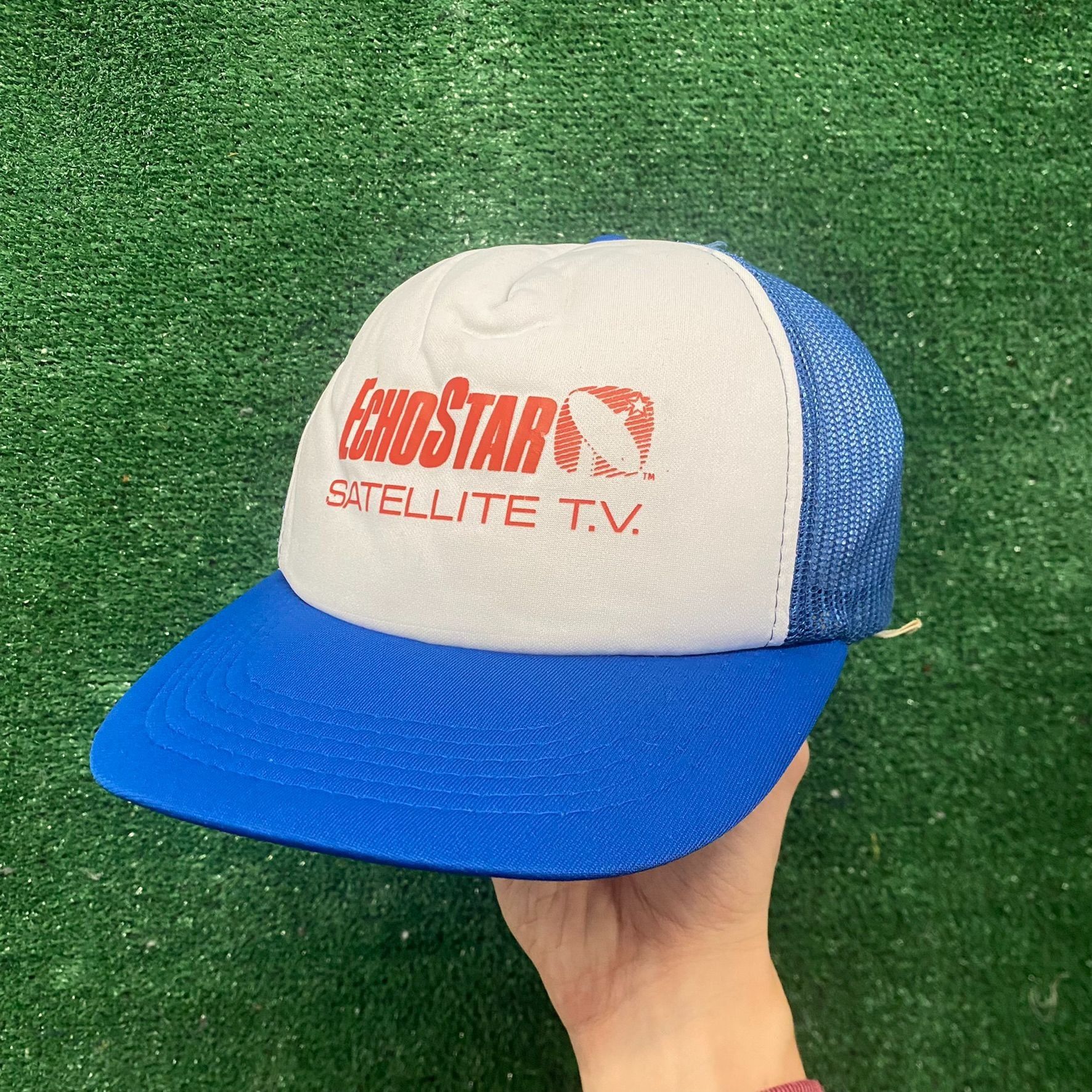 Streetwear × Trucker Hat × Vintage Vintage 90s Satellite TV Logo ...