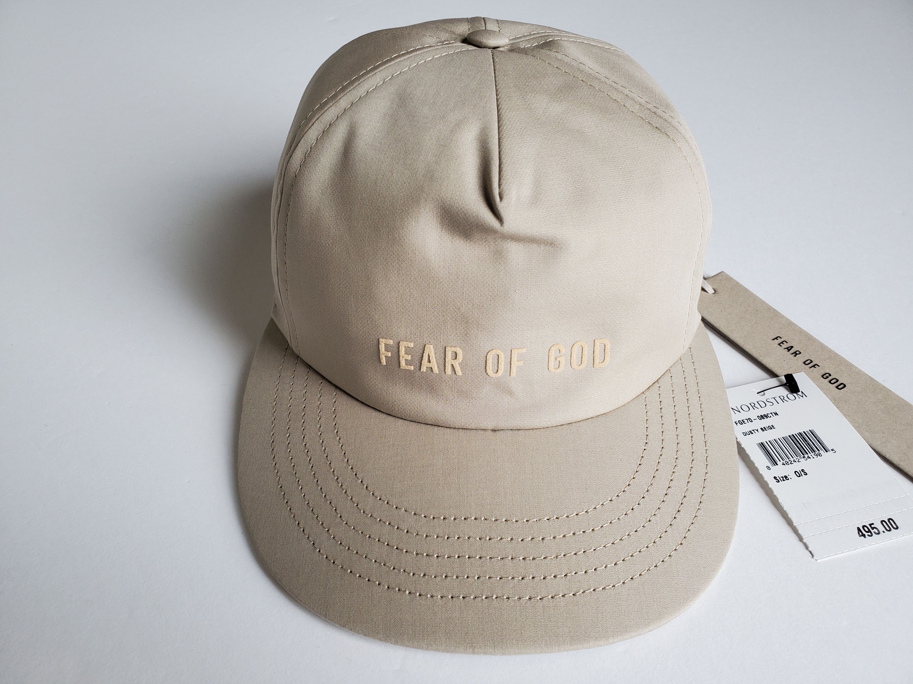 Fear of God NEW FEAR OF GOD Eternal Collection Cotton Cap Hat FOG logo ...