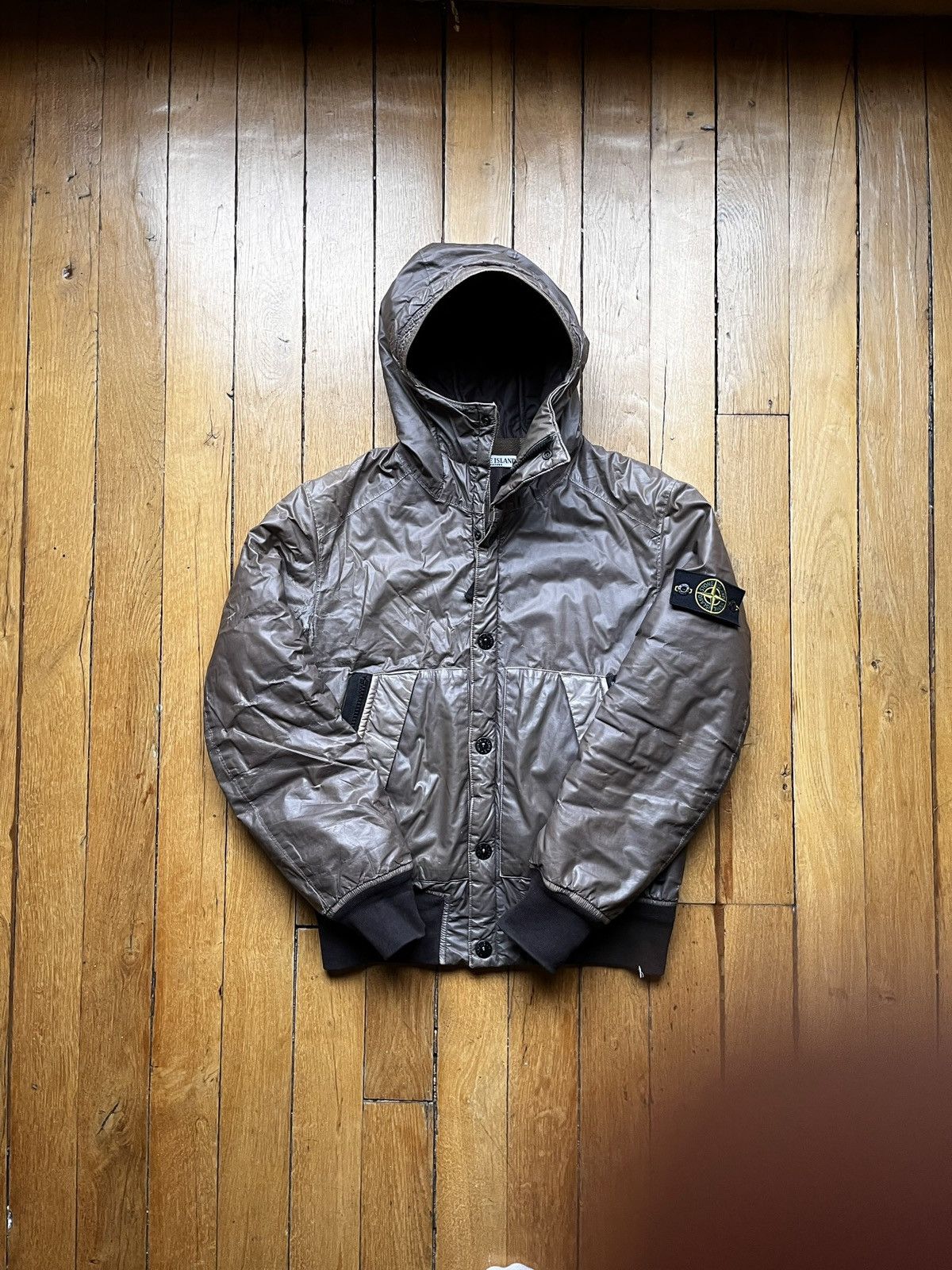 Designer × Stone Island Mussola gomata jacket stone island | Grailed