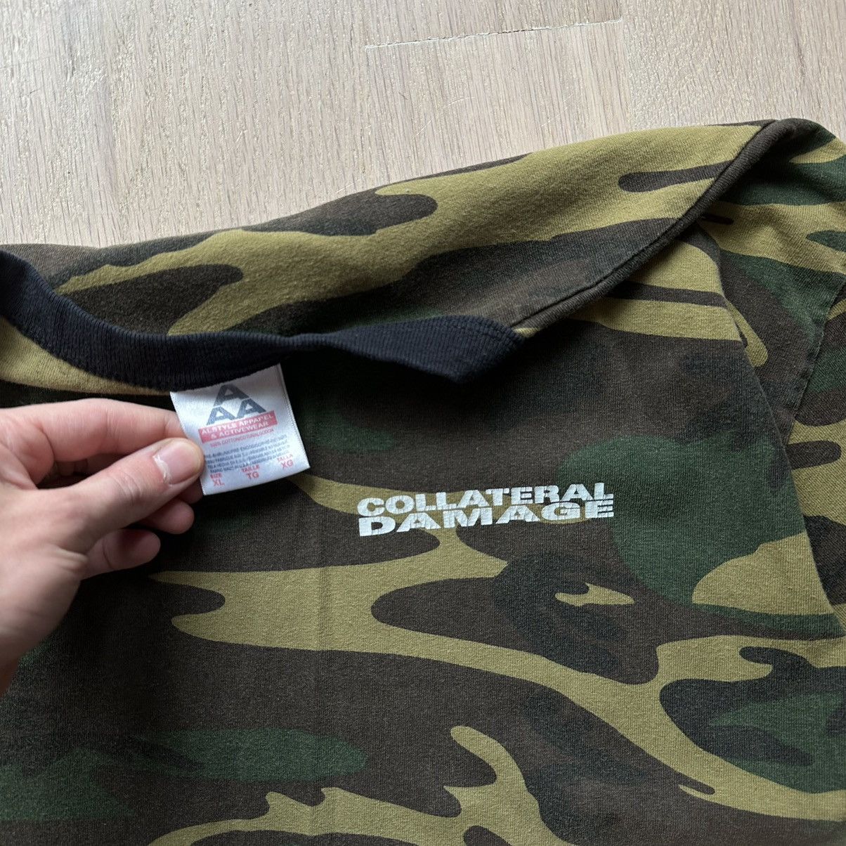 Movie × Vintage Vintage 00s Collateral Damage Movie Promo Shirt | Grailed
