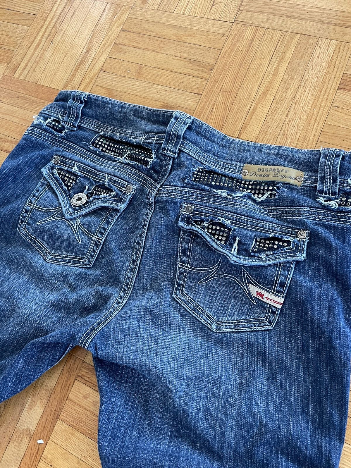 Parasuco × Streetwear Y2K 2000s Parasuco Bejeweled Jeans | Grailed