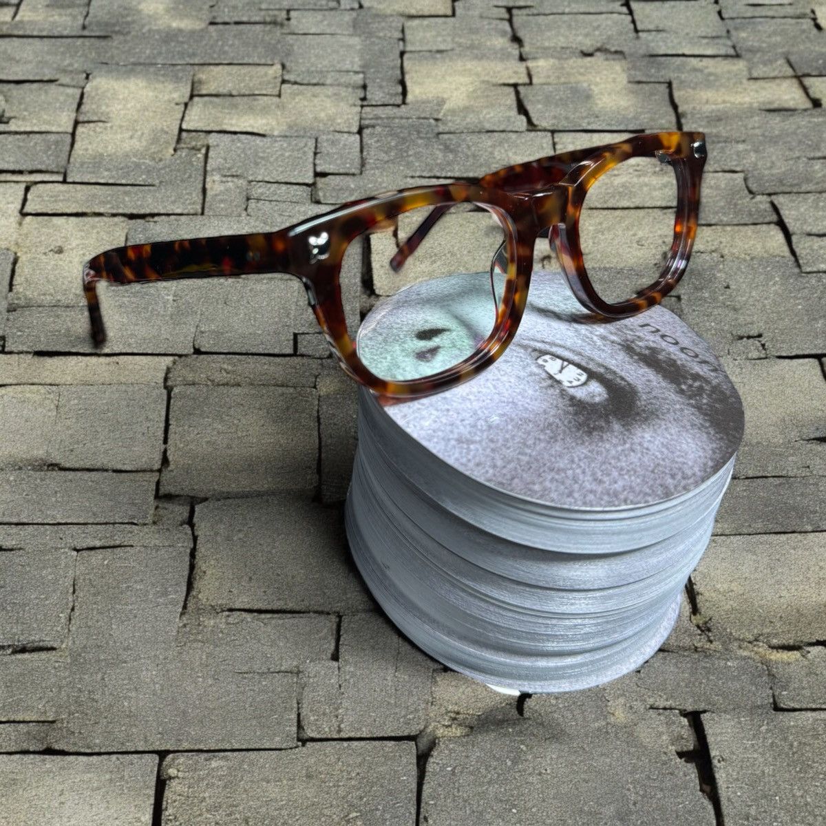 Number (N)ine Number Nine Crying Hearts Glasses | Grailed