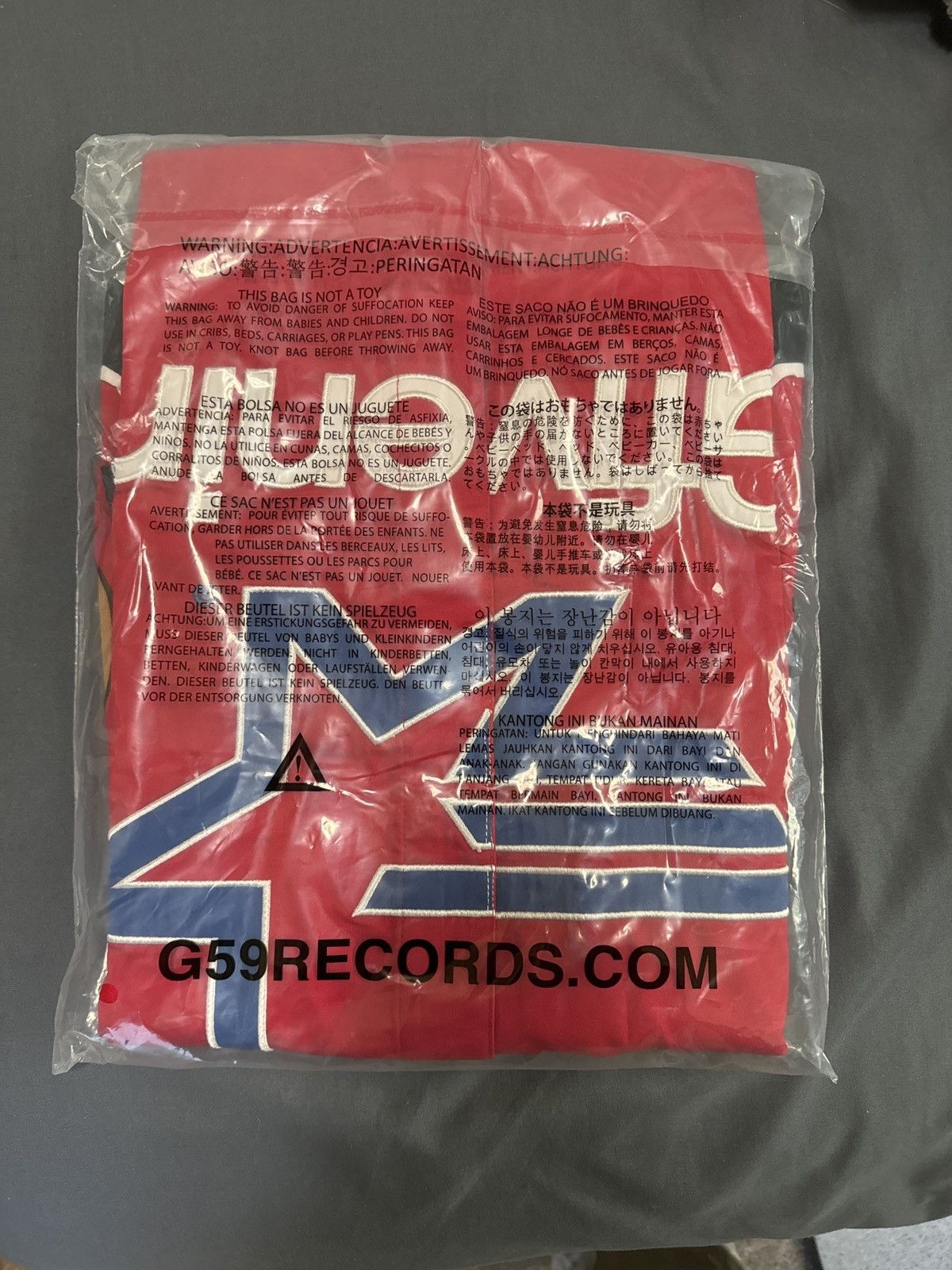 G59 Records G59 [REDACTED] SS RACING SHIRT (RED) XL | Grailed