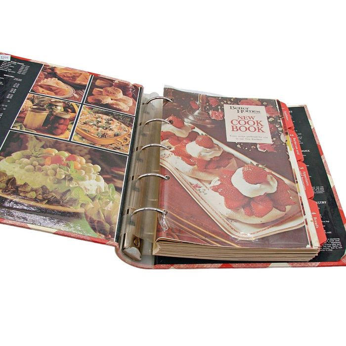 Vintage 1976 Better Homes and Gardens New Cookbook Red Plaid Hard Co ...