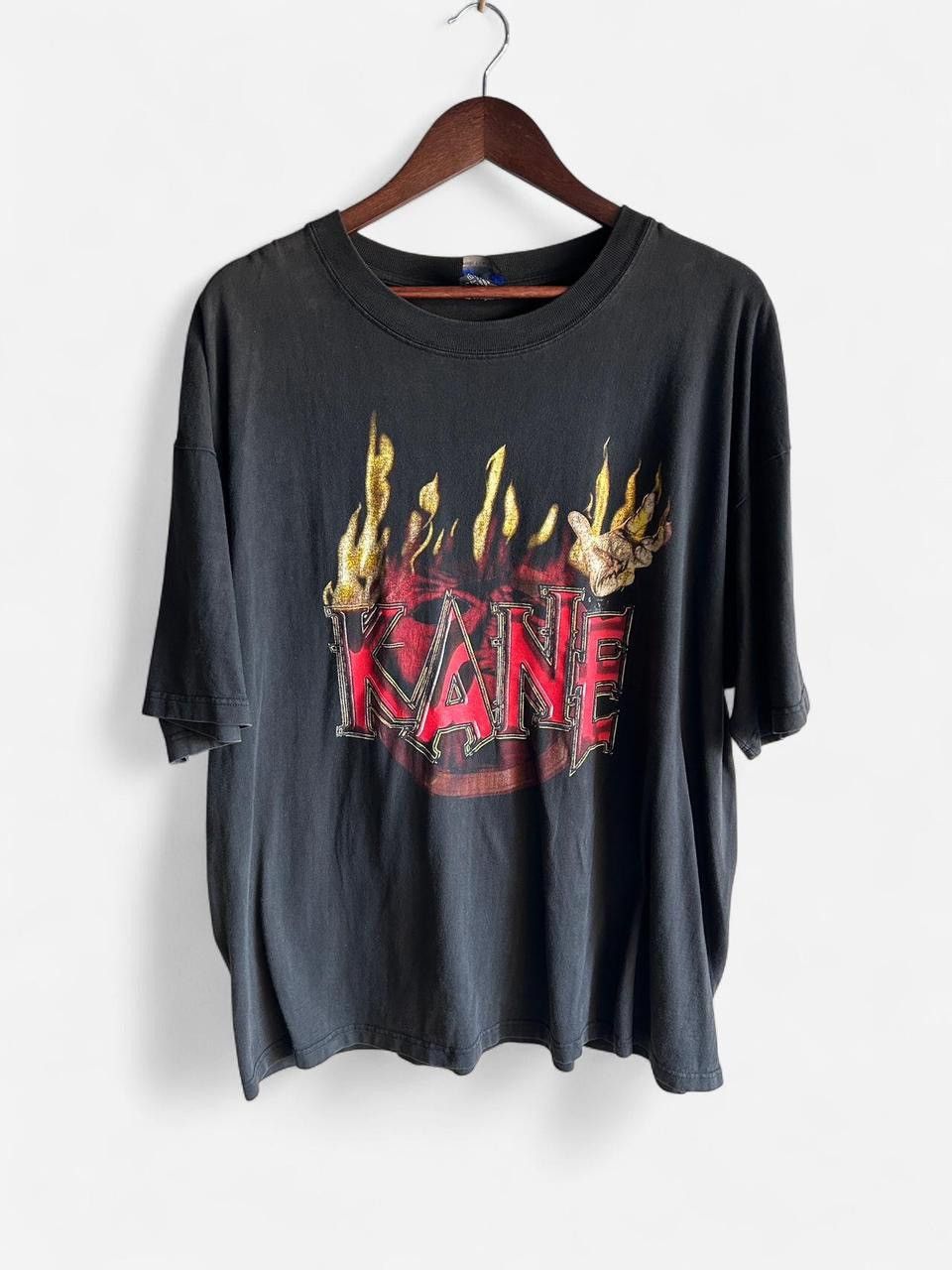 WWF Rare Vintage WWF/WWE 1990's/2000's KANE Wrestling T-Shirt | Grailed