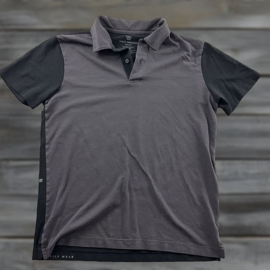 Vintage Mack Weldon Polo Shirt Men's Medium Black | Grailed