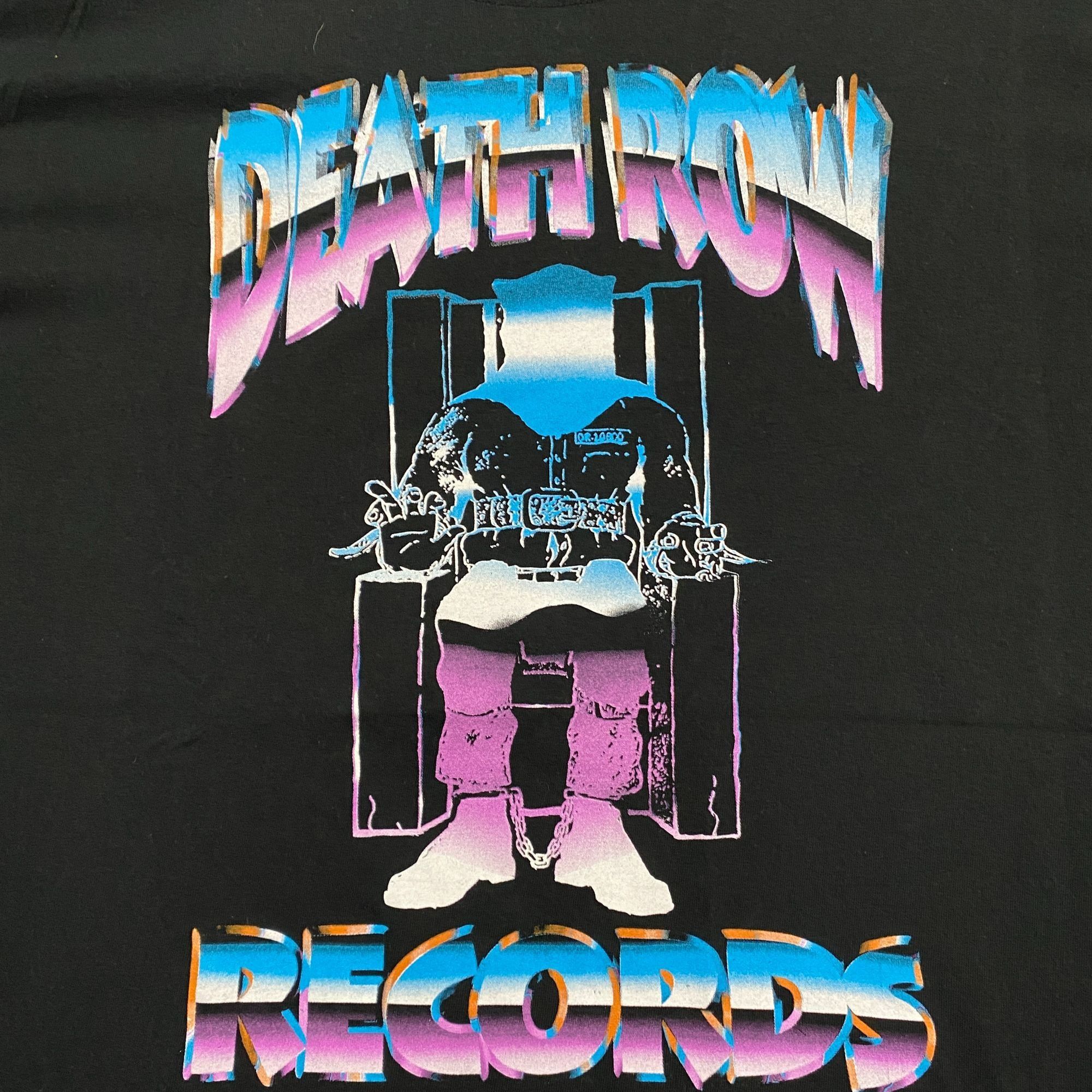 Tour Tee Death Row Records Neon Miami Vice Rap Tee L | Grailed