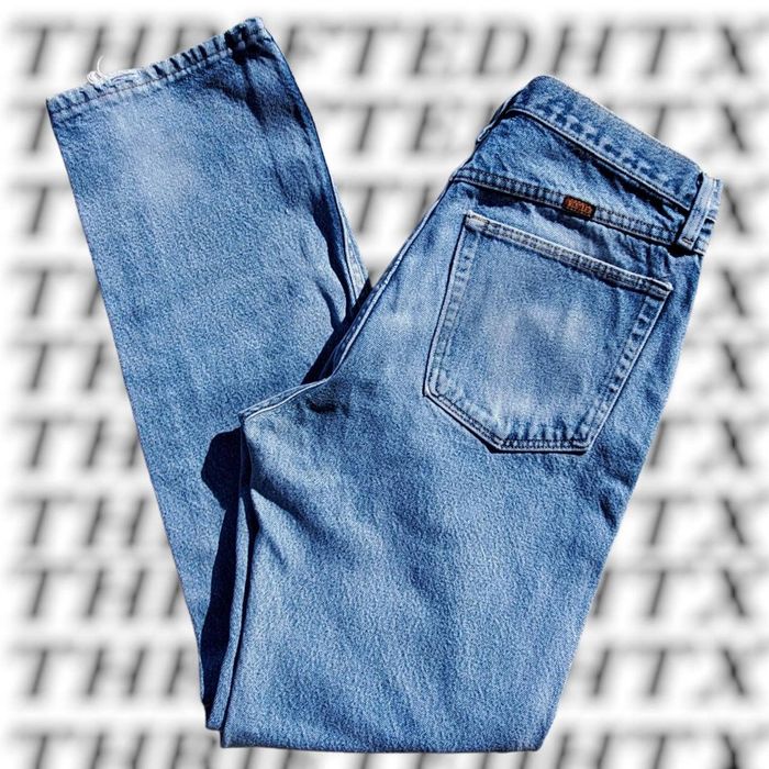 Rustler 90's Rustler Light Wash Distressed Jeans | Grailed
