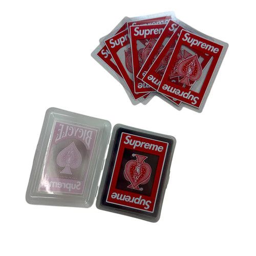Supreme Supreme Bicycle Transparent Playing Cards | Grailed