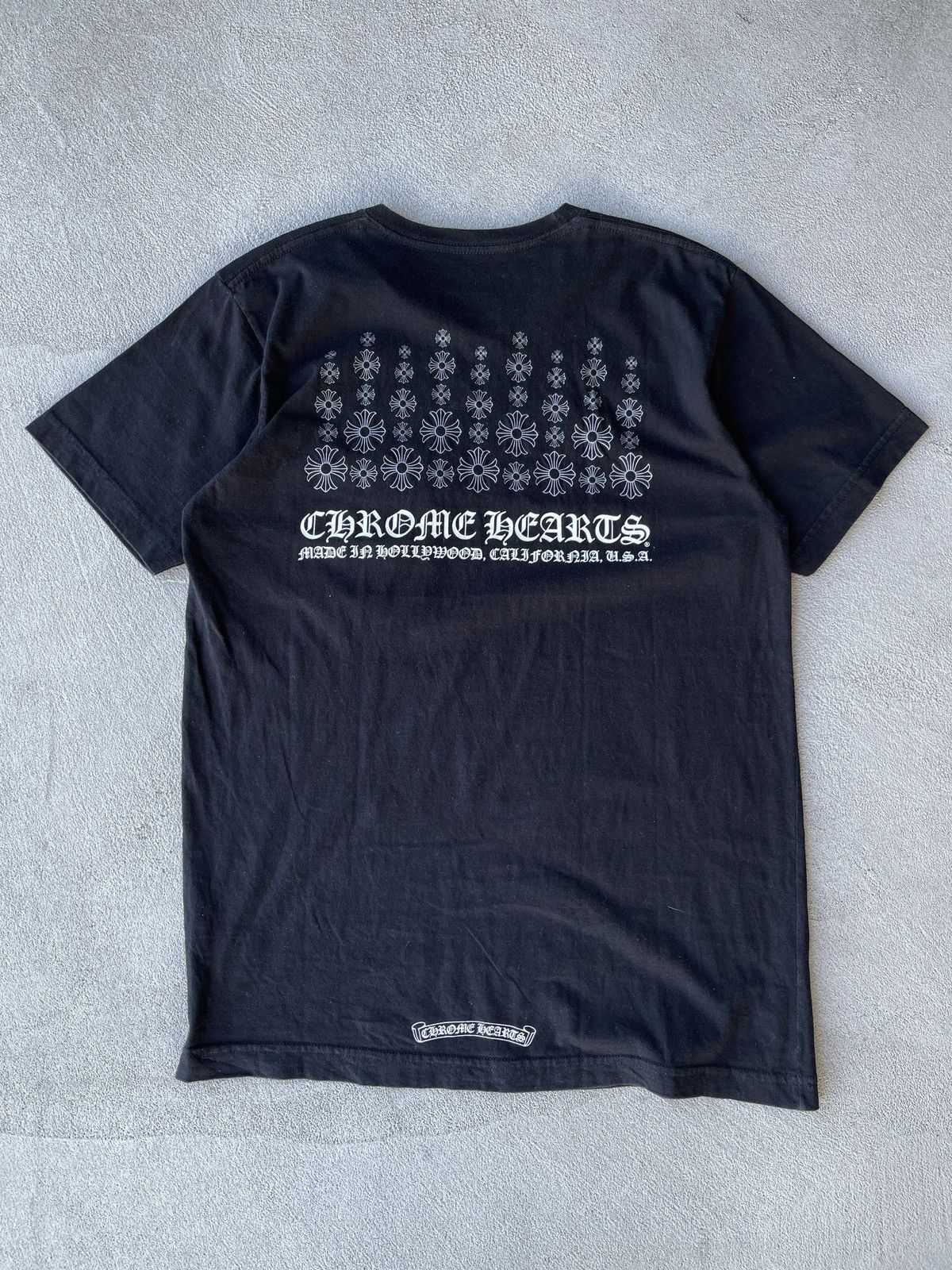 Chrome Hearts STEAL! 2000s Chrome Hearts Raining Crosses Logo Pocket ...