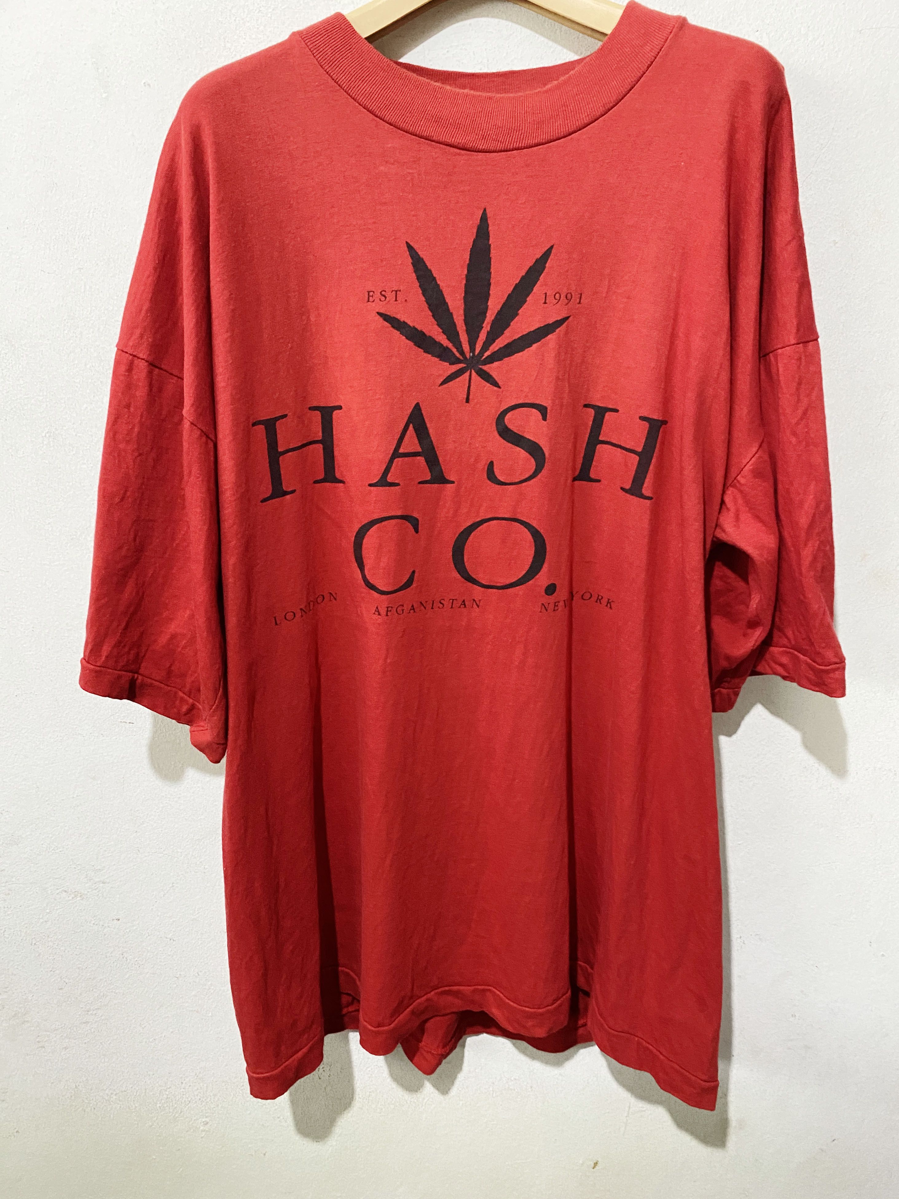 Rare × Streetwear × Vintage Vintage 1991 Hash Shirt | Grailed