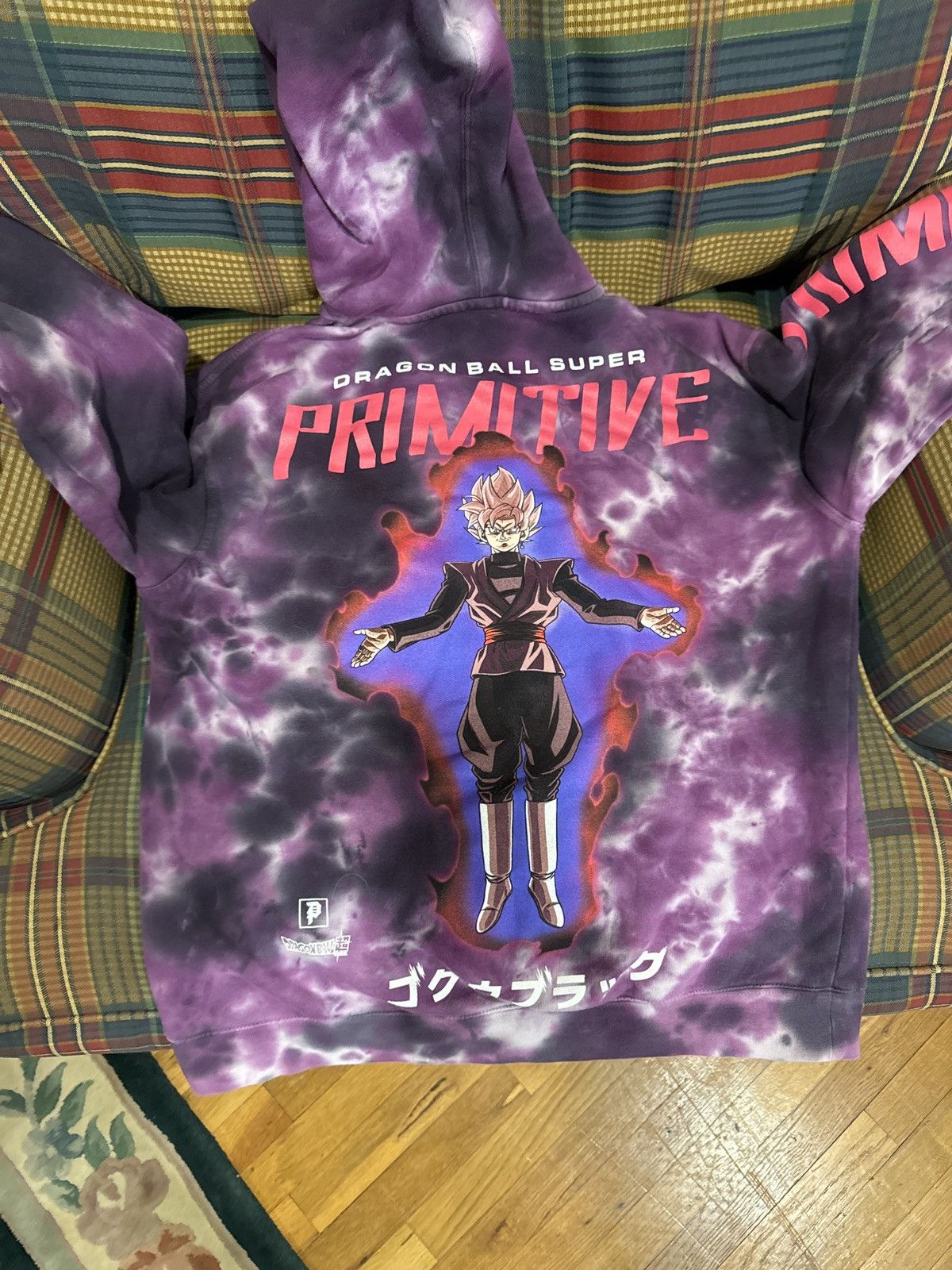 Primitive Primitive X Dragon Ball Super Goku Black hoodie | Grailed